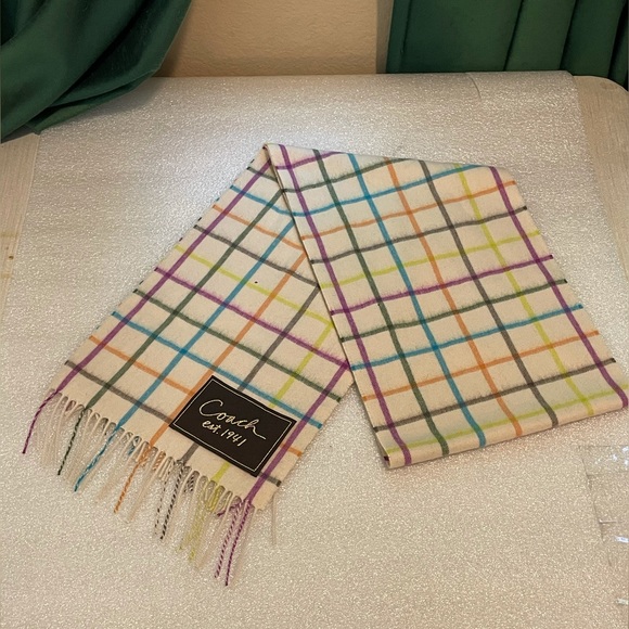 Coach | Accessories | Coach Winter Scarf With Flaw | Poshmark